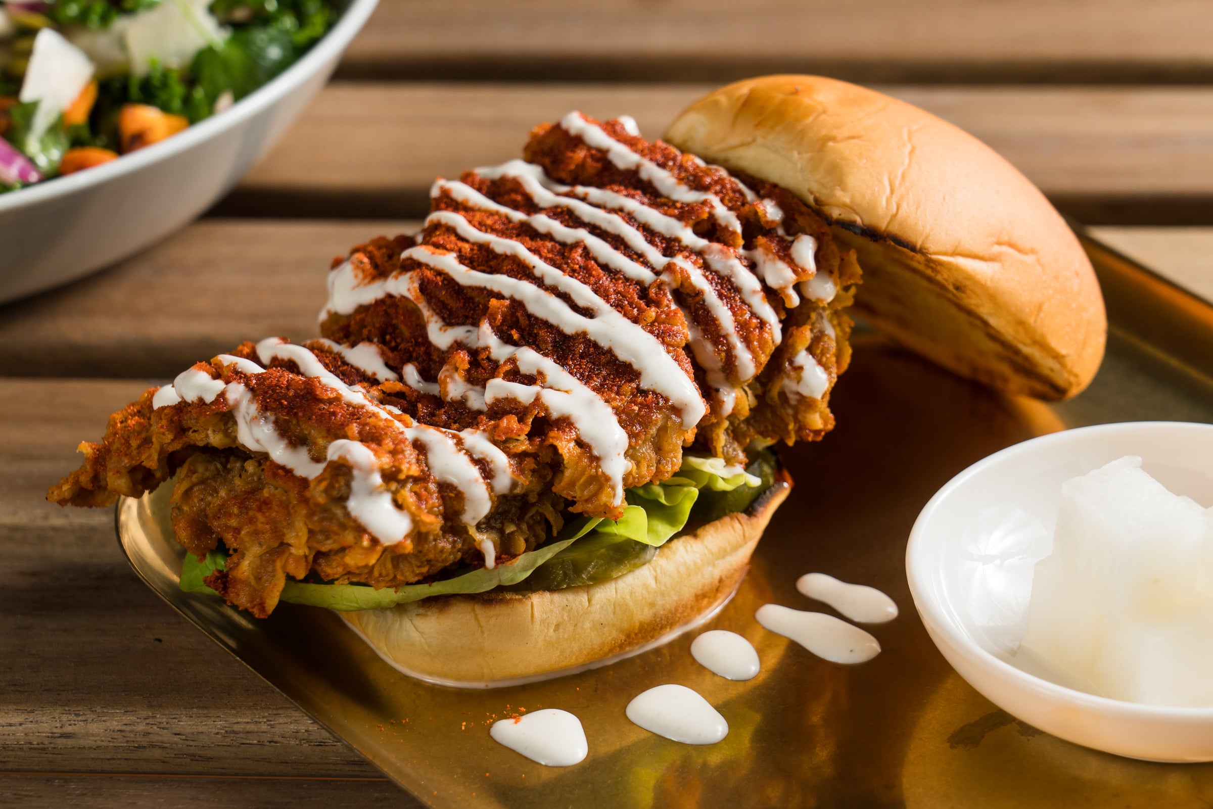 Crispy Chicken Sandwich Outback